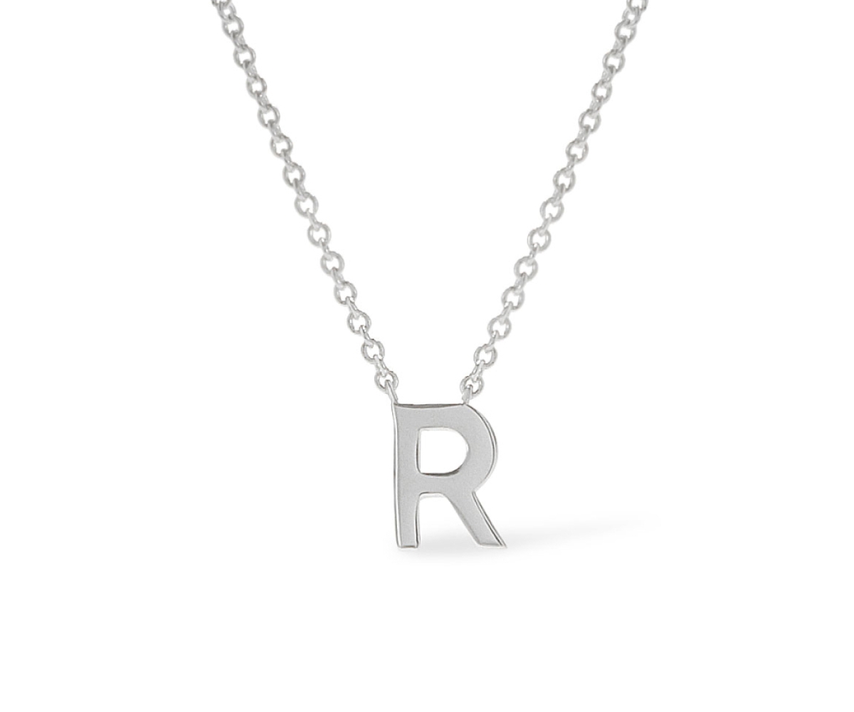 Click here for Ana Luisa Silver Initial Necklace - Letter Necklac... prices