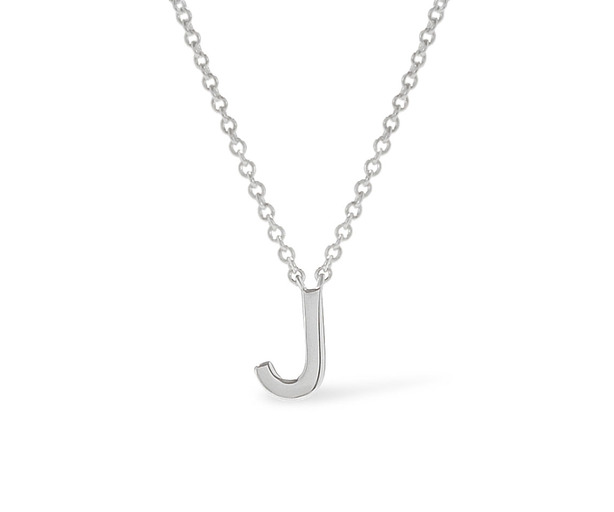 Click here for Ana Luisa Silver Initial Necklace - Letter Necklac... prices
