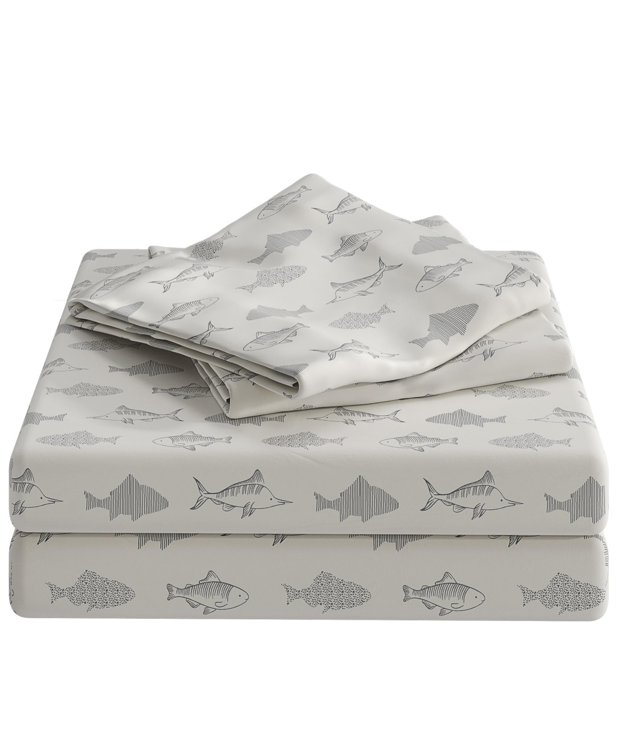 Click here for Kids 4 Piece Microfiber Sheet Set - Full - Gray fi... prices