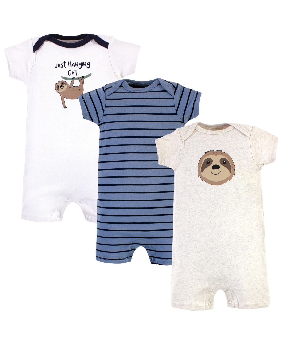 Click here for Hudson Baby Baby Boys Soft Cotton Jumpsuits - Slot... prices