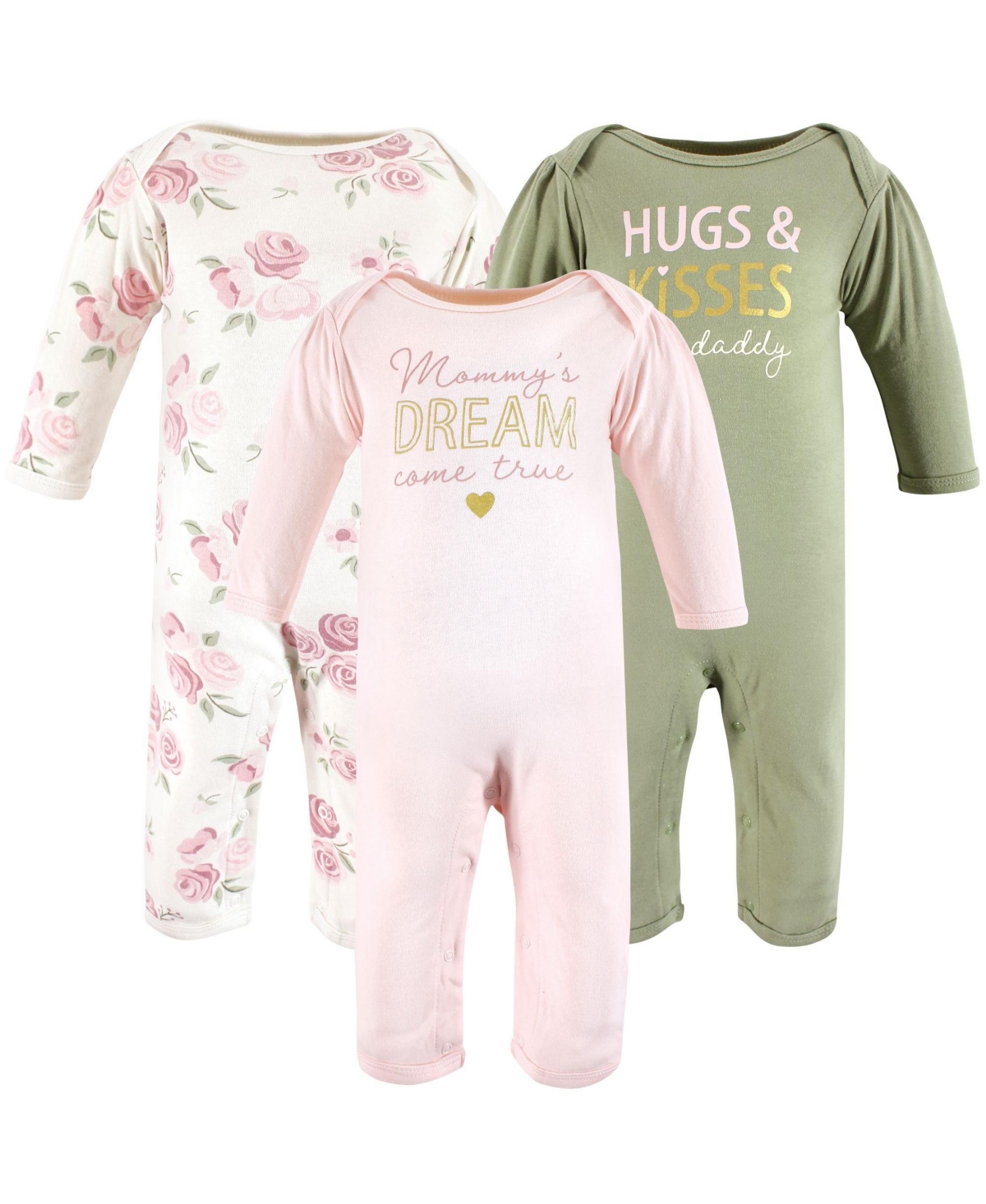 Click here for Hudson Baby Baby Girls Hudson Cotton One-Piece for... prices