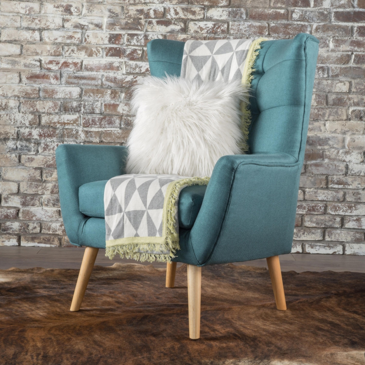 Click here for Streamdale Mid-Century Modern Tufted Armchair with... prices