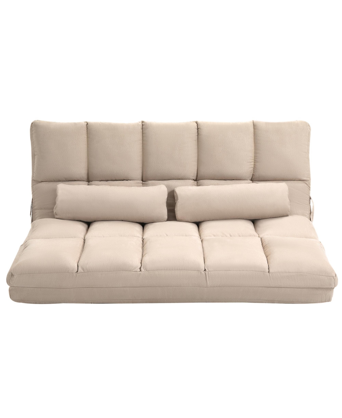 Click here for Homcom Convertible Floor Sofa with Adjustable Back... prices