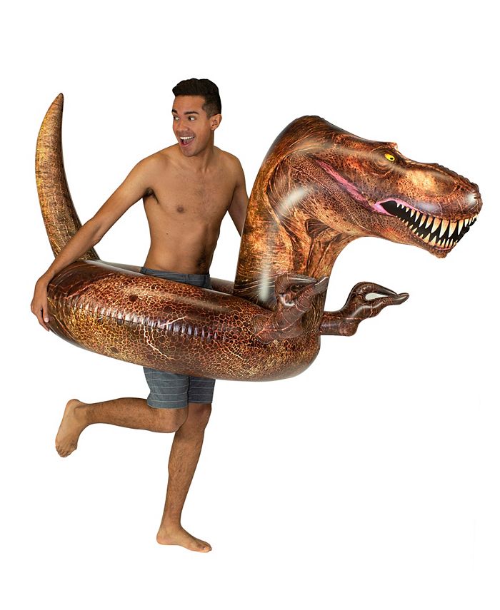 PoolCandy T-Rex Dinosaur 48" Jumbo Swimming Pool Tube - Macy's