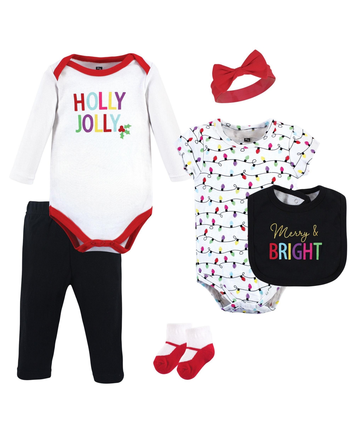 Click here for Hudson Baby Baby Girls Hudson Cotton Layette Set -... prices