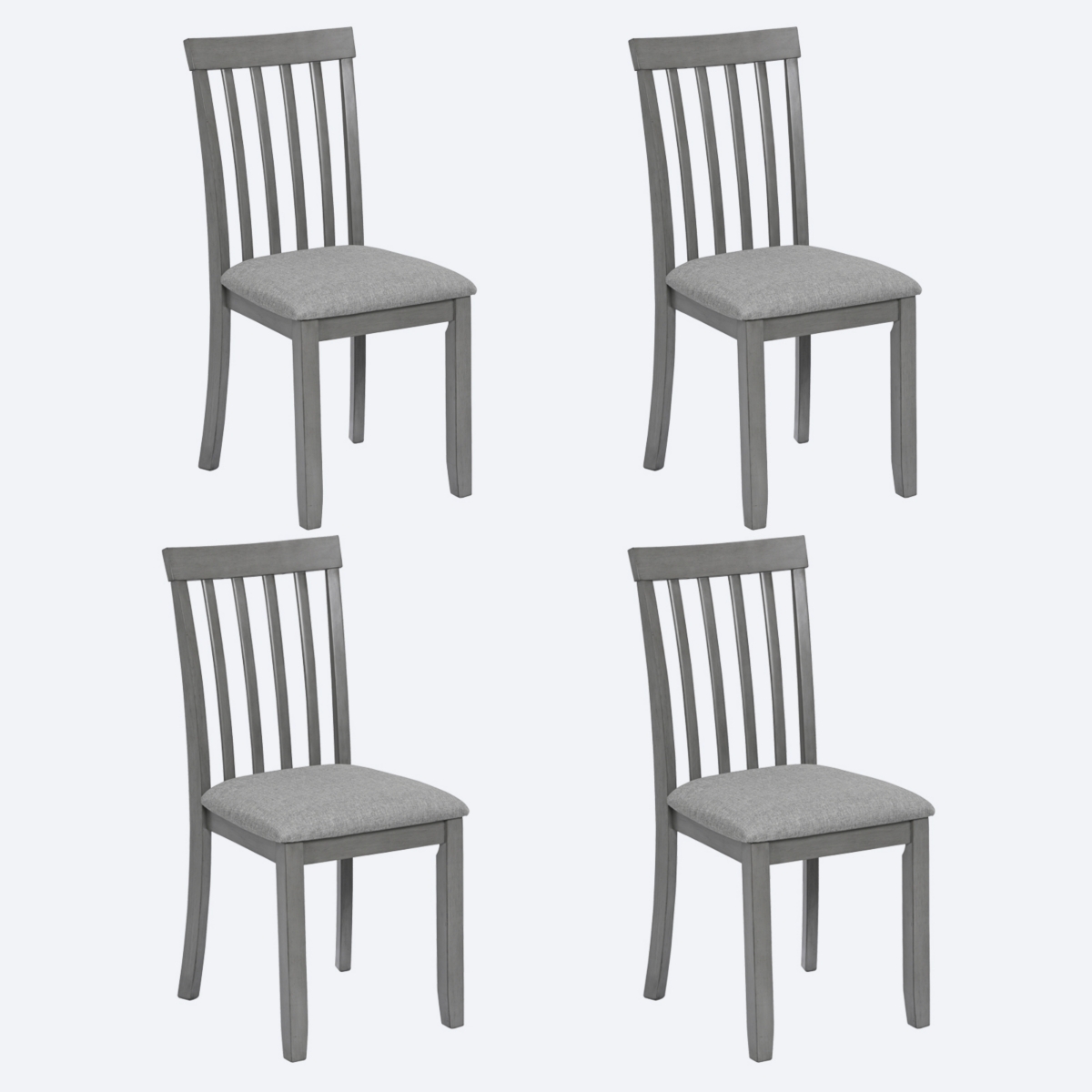 Click here for Elegant Solid Wood Upholstered Dining Chair Set of... prices