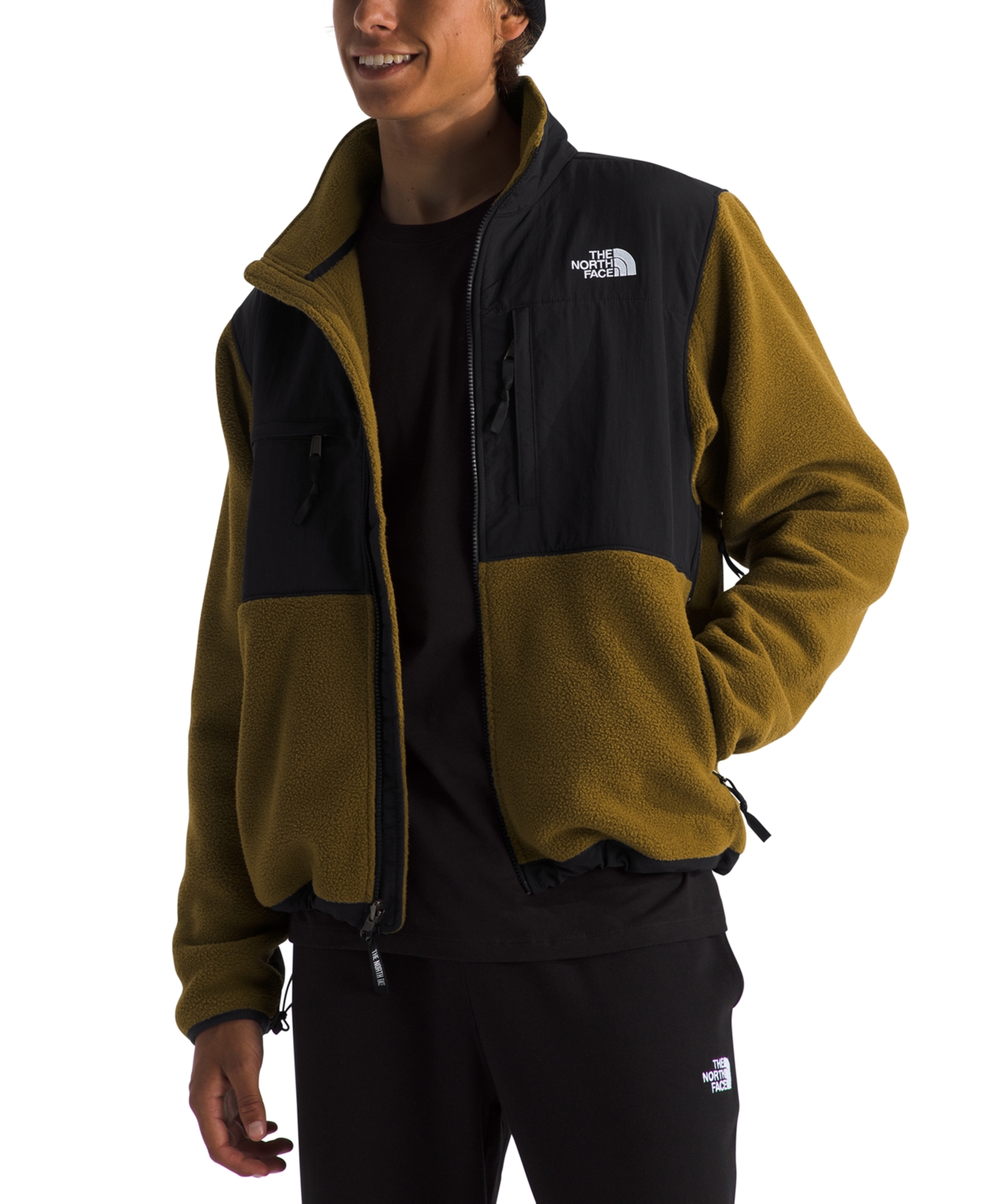 Click here for The North Face Mens Denali Fleece Jacket - Moss Gr... prices