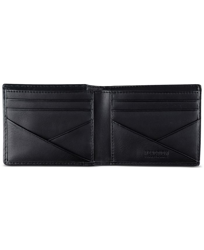 Kenneth Cole Reaction Men's Carbon Fiber Slim-Fold Wallet - Macy's