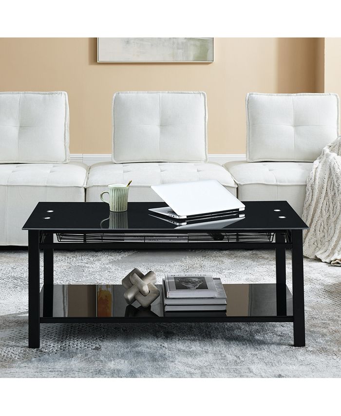 Simplie Fun Lift Coffee Table and Dining Table Set - Macy's