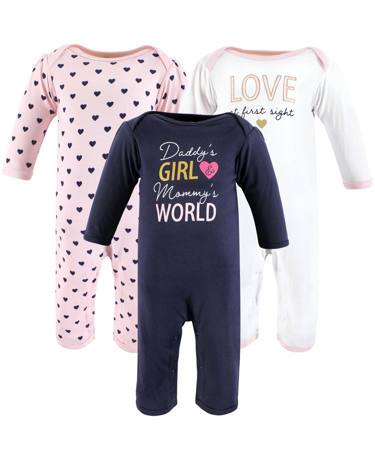 Click here for Hudson Baby Baby Girls Hudson Cotton One-Piece for... prices
