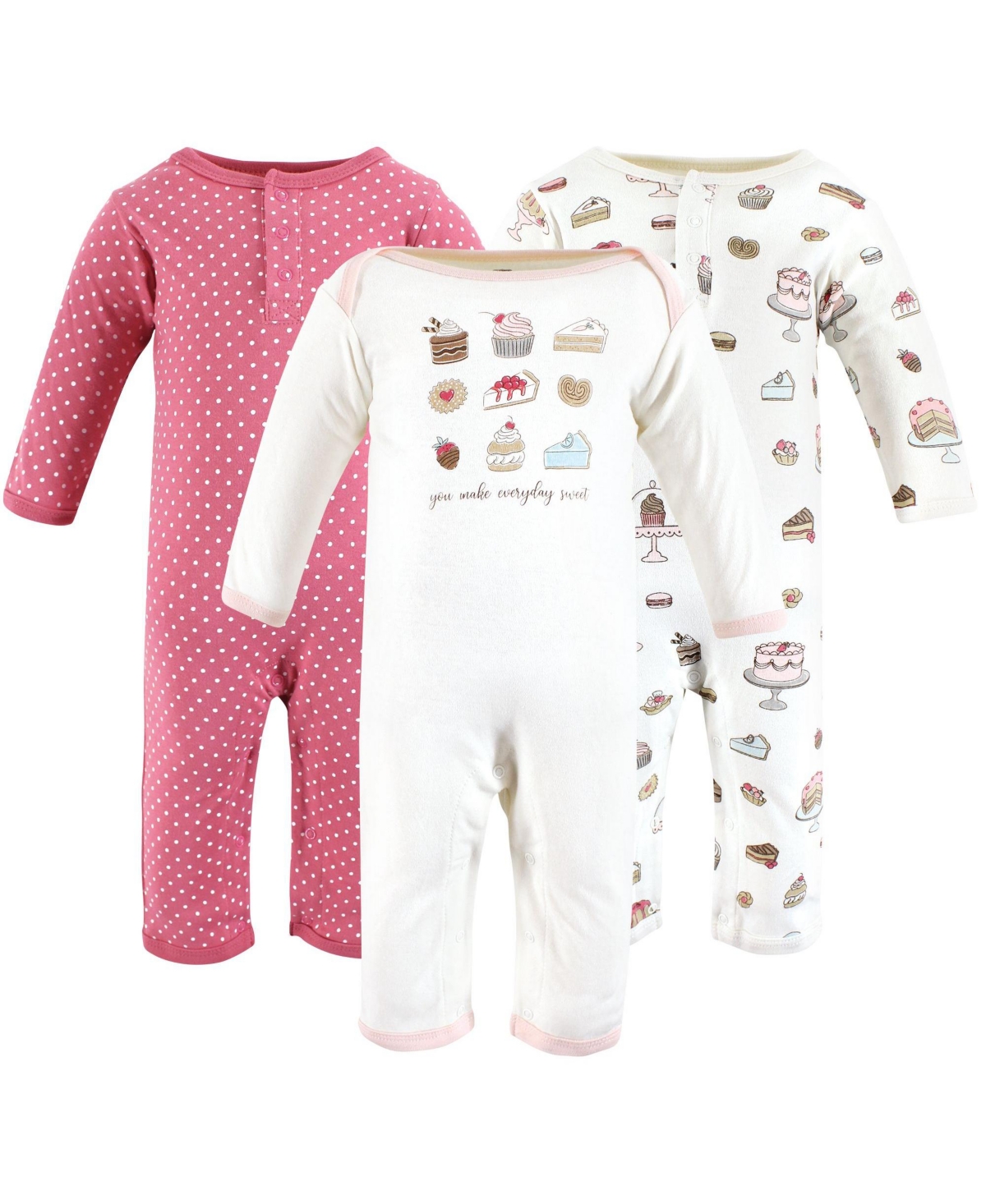 Click here for Hudson Baby Baby Girls Hudson Cotton One-Piece for... prices