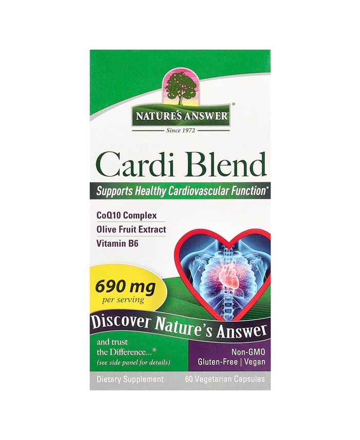 Nature's Answer Cardi Blend - 60 Vegetarian Capsules - Macy's