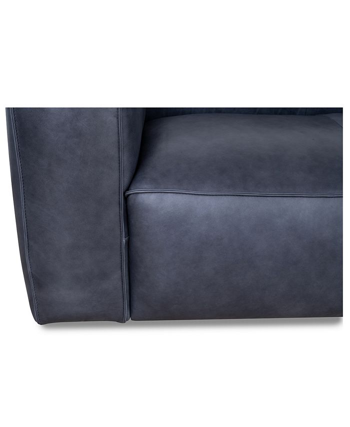 RUTHERFORD HOME Amalfy 97" Leather Sofa - Macy's