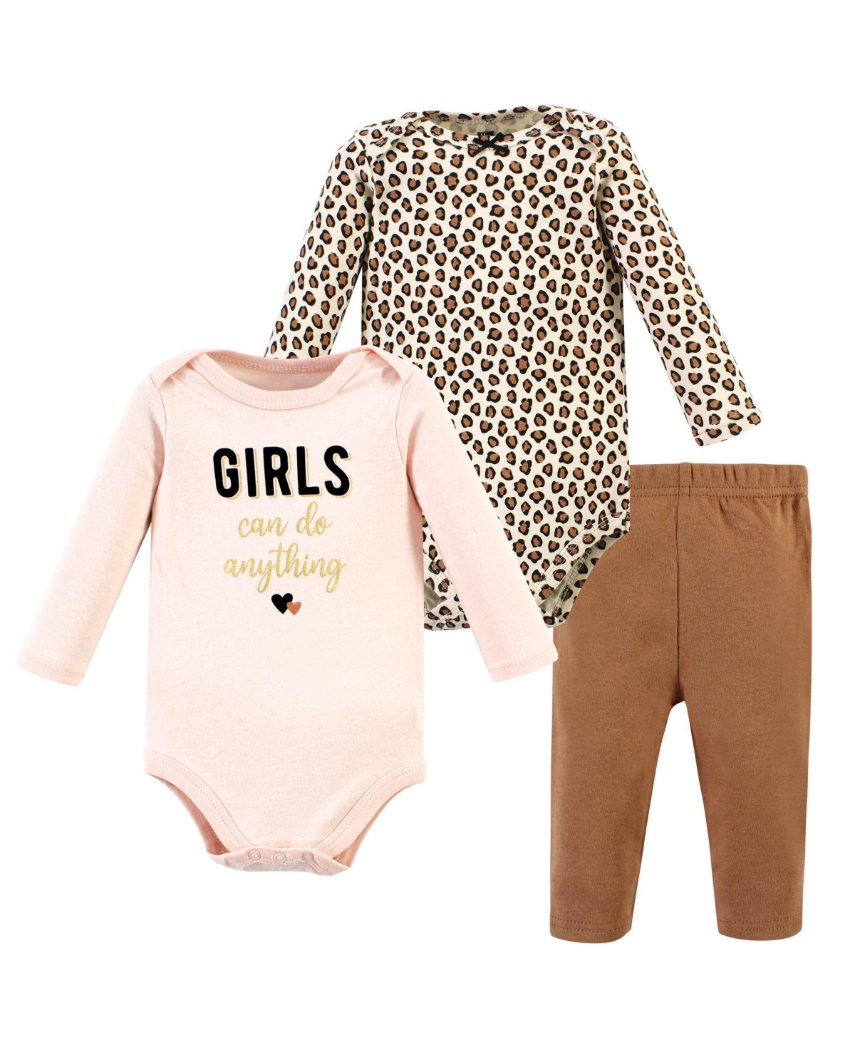 Click here for Hudson Baby Baby Girls Hudson Cotton Bodysuit and... prices