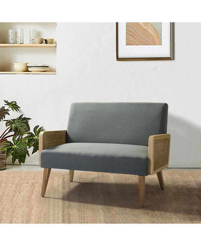 Hulala Home Parsa Modern Hand-built Arm Loveseat - Macy's