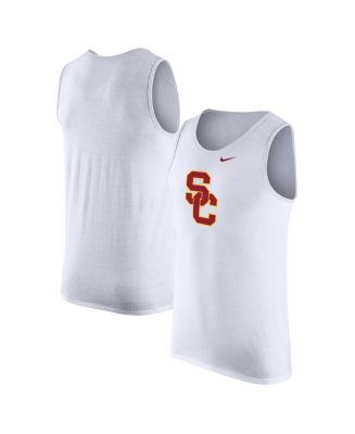 Nike Men's White USC Trojans Tank Top - Macy's