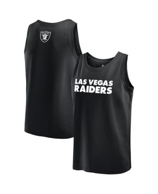 Fanatics Men's Black Las Vegas Raiders Elements Tank Top - Macy's