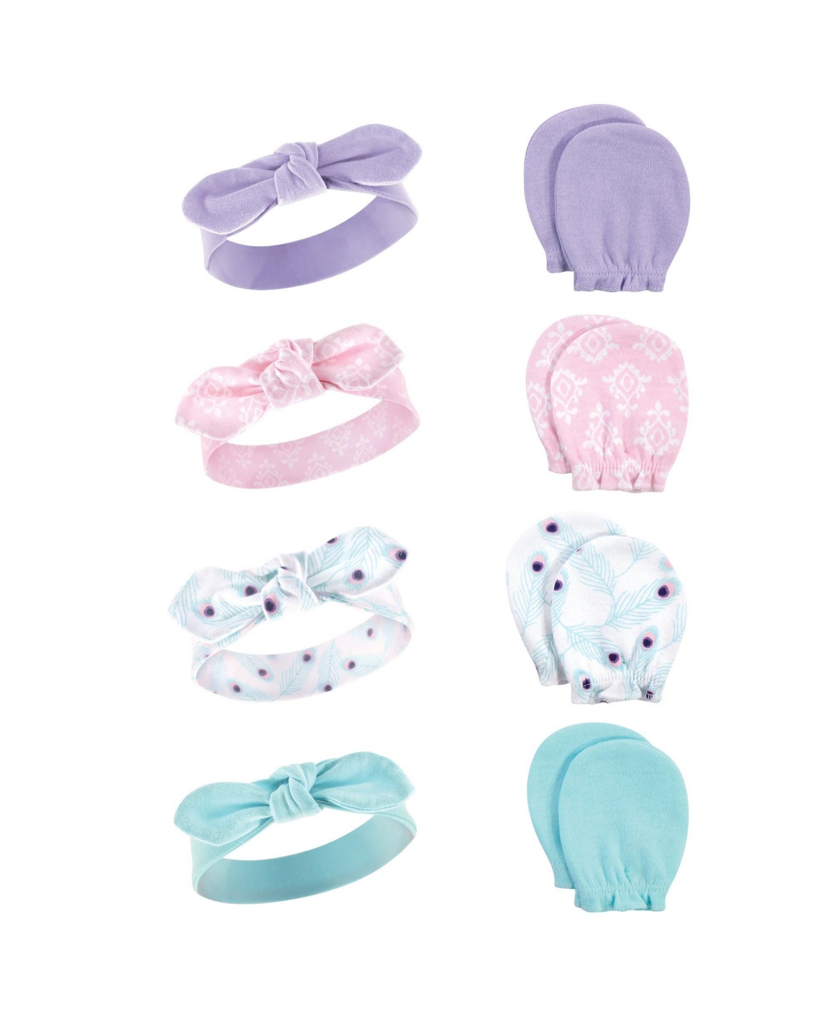 Click here for Hudson Baby Baby Girls Hudson 8Pk Headband and Scr... prices