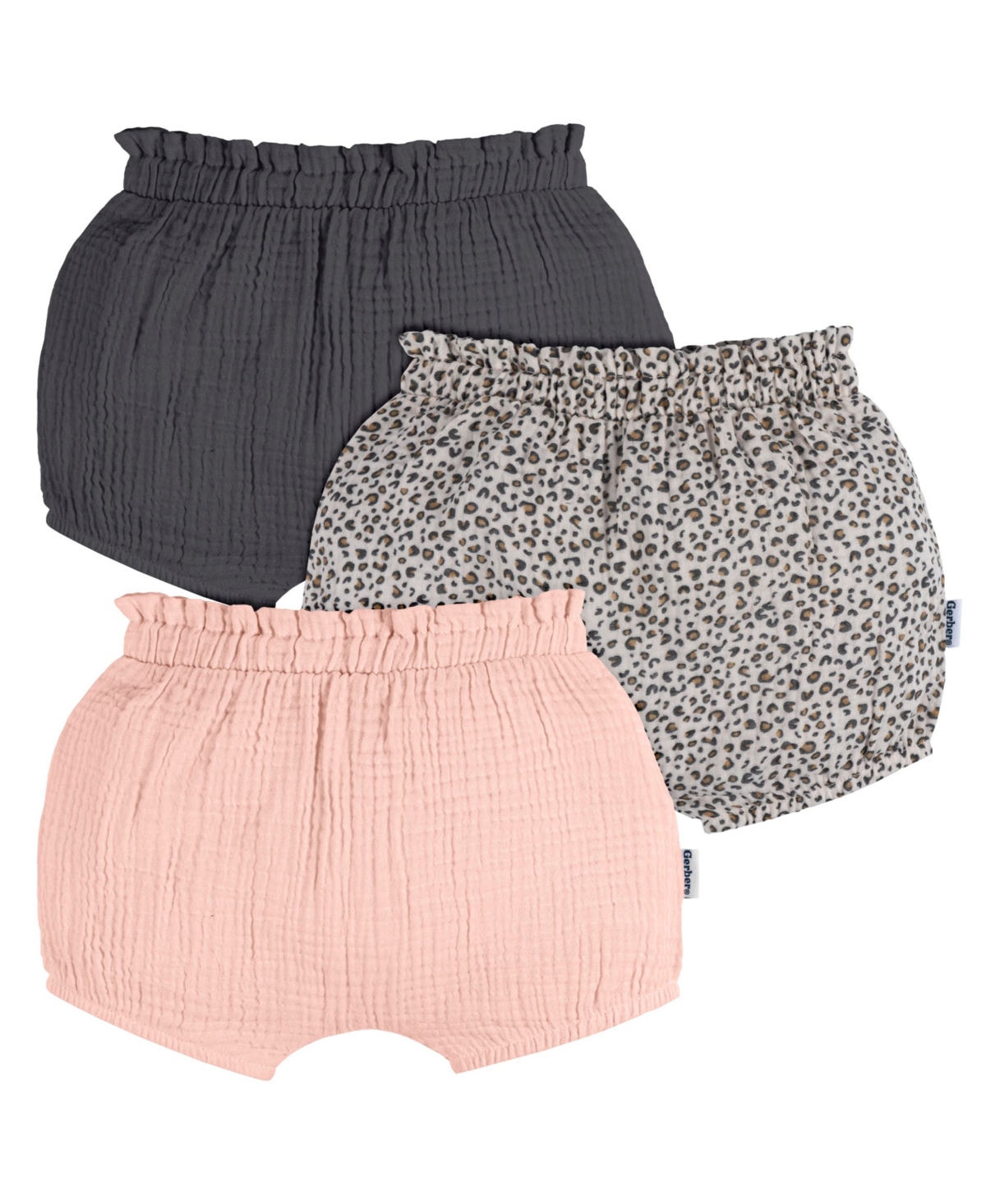 Click here for Gerber Baby Girls Gauze Bubble Shorts  3-Pack - Le... prices