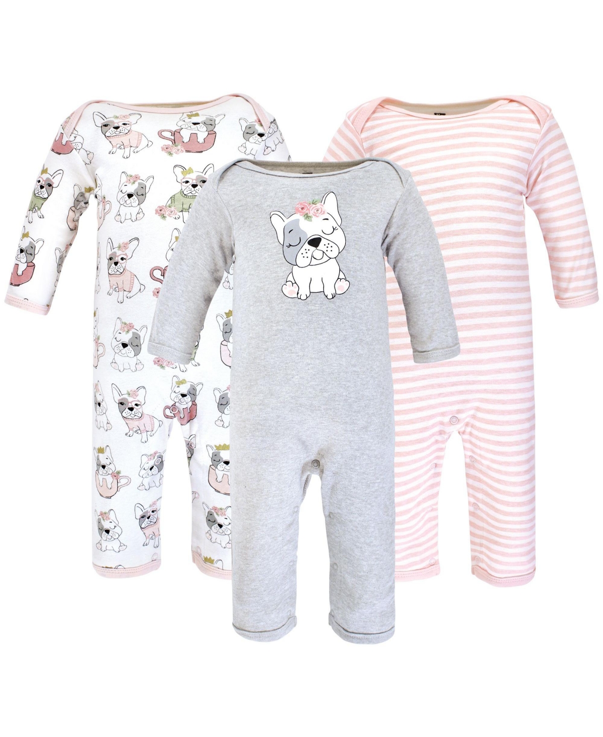 Click here for Hudson Baby Baby Girls Hudson Cotton One-Piece for... prices
