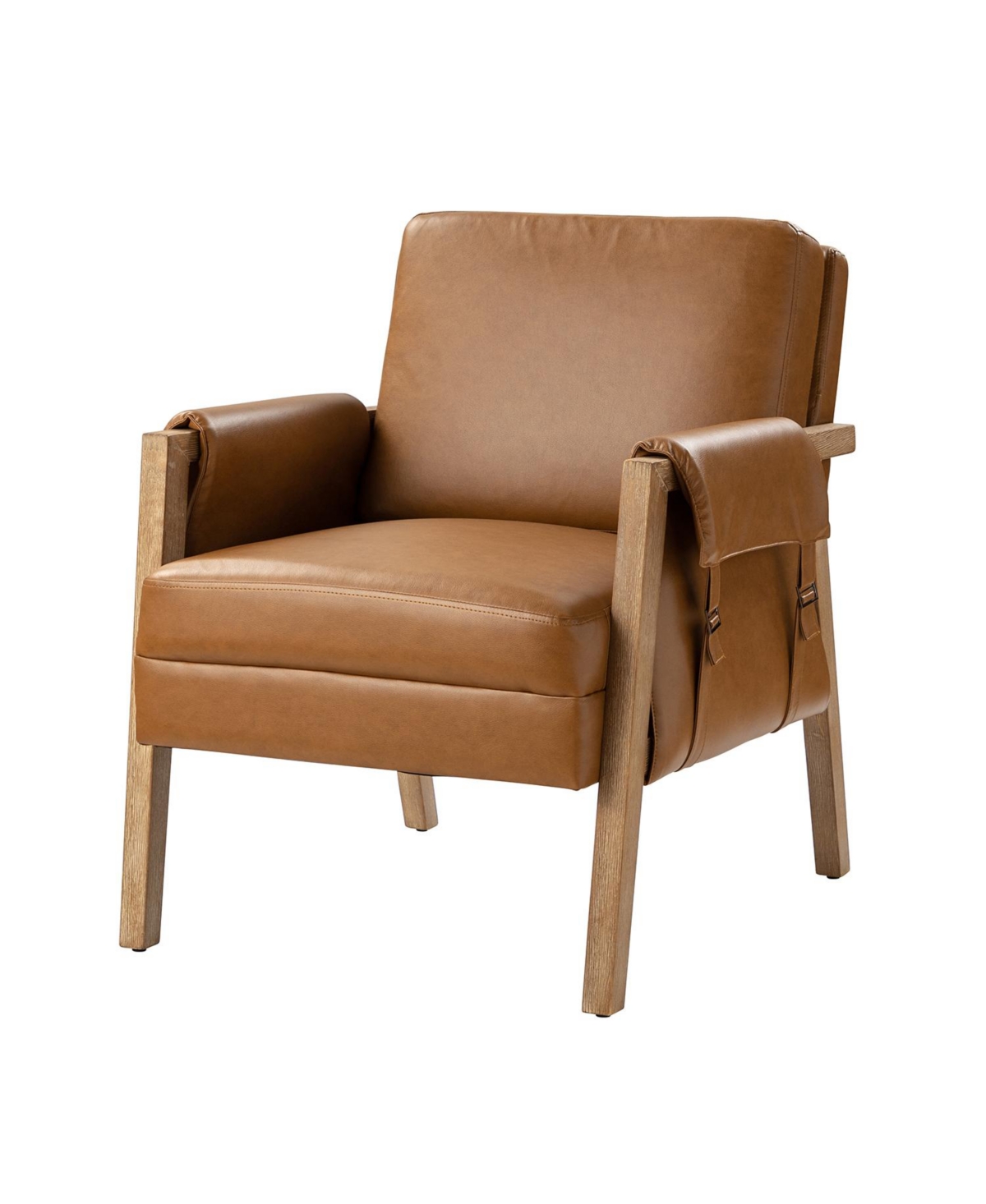 Click here for Olivia Farmhouse Armchair with Solid Wood Frame -... prices