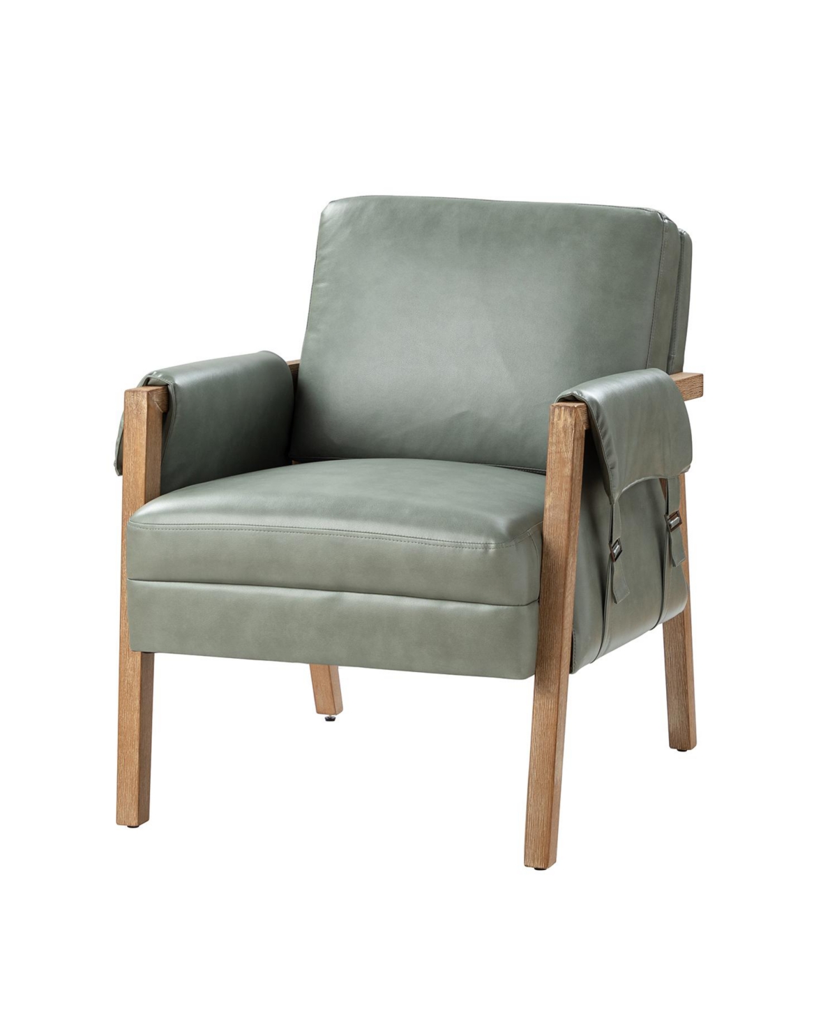 Click here for Olivia Farmhouse Armchair with Solid Wood Frame -... prices