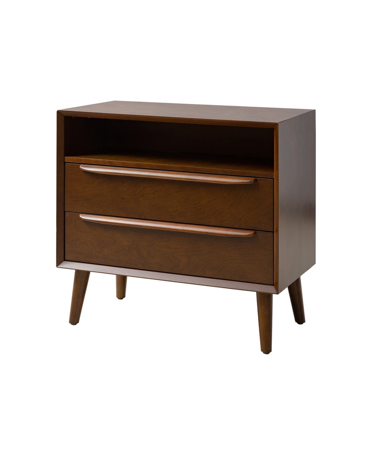 Click here for Hulala Home Kay Mid-century Modern 2 - Drawer Nigh... prices