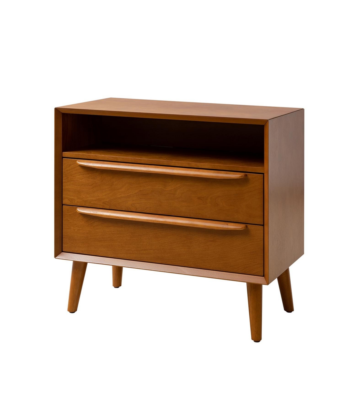 Click here for Hulala Home Kay Mid-century Modern 2 - Drawer Nigh... prices