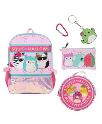 Squishmallows Crew 5 PC Youth Backpack Set - Macy's