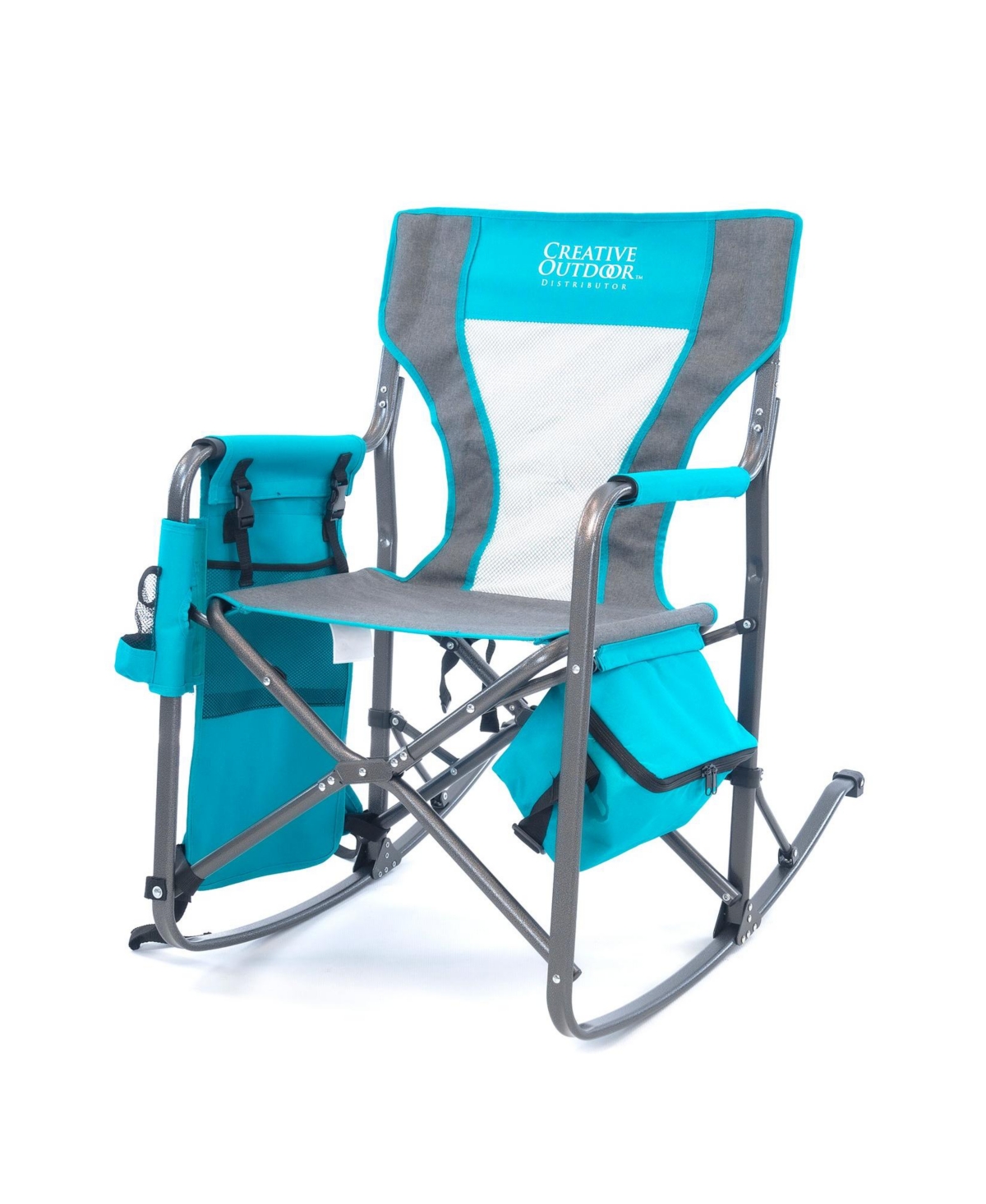 Click here for Outdoor Folding Rocking Directors Chair - Teal prices