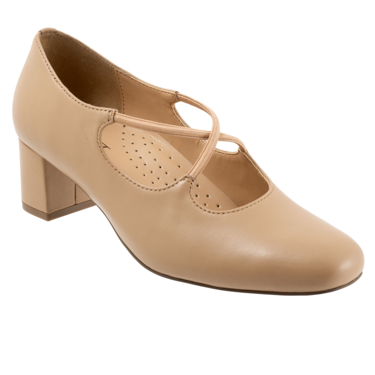 Click here for Womens Trotters Demi Pumps - Nude prices