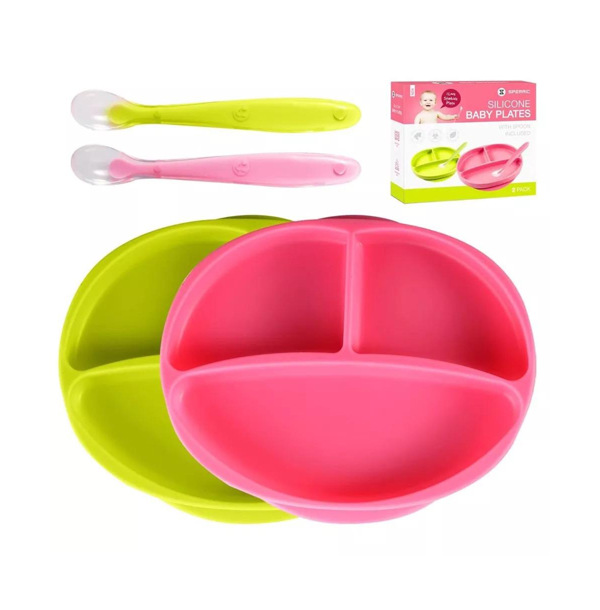 Click here for Sperric Silicone Suction Plate for Baby - 100 Food... prices