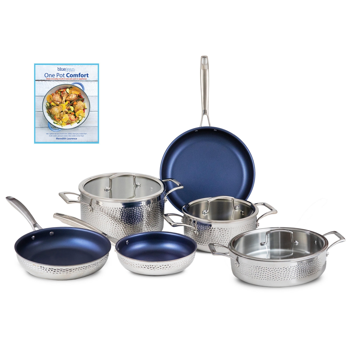 Click here for Blue Jean Chef 9-Piece Stainless Steel Cookware Se... prices