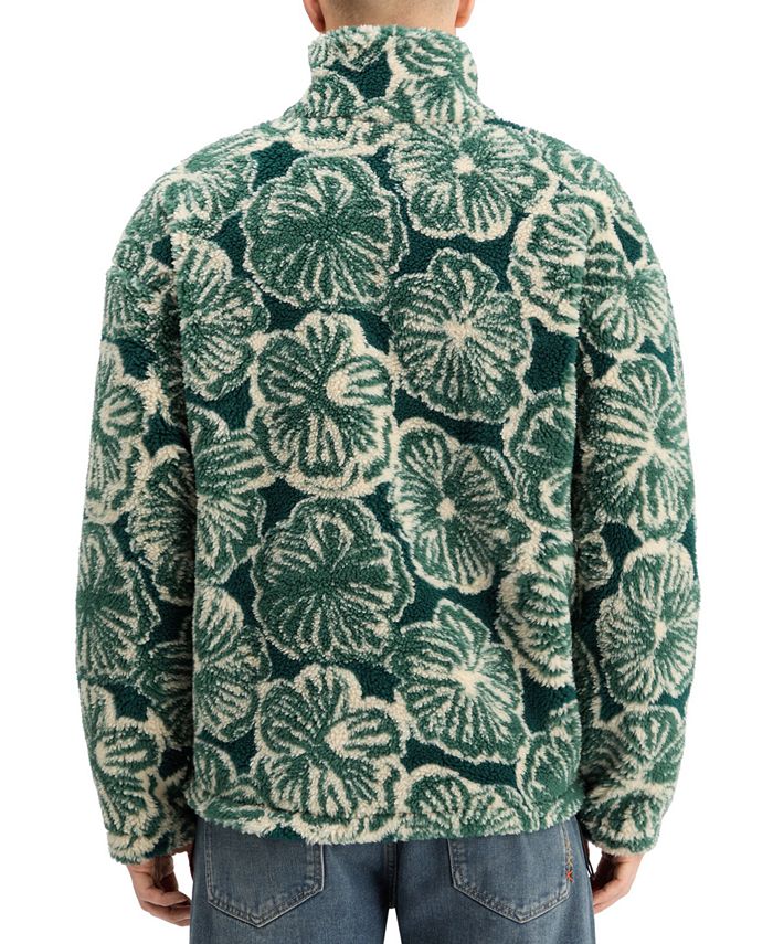 SCOTCH & SODA Men's Polar Fleece Zip Sweatshirt - Macy's