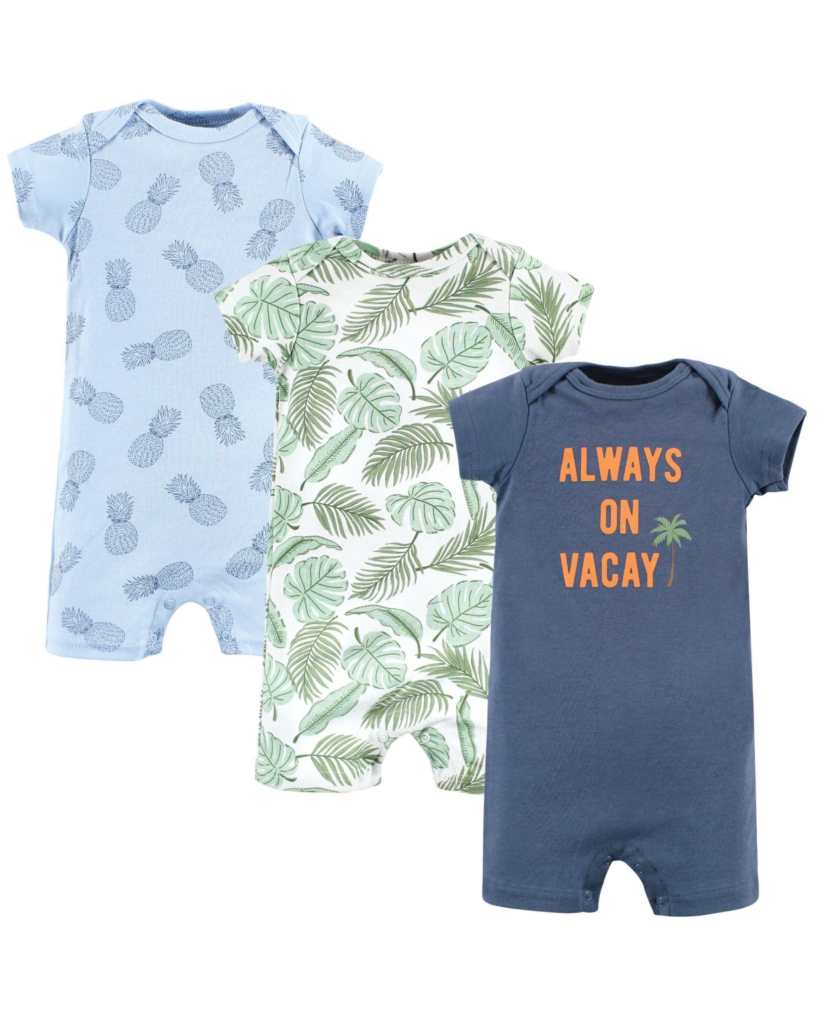 Click here for Hudson Baby Baby Boys Soft Cotton Jumpsuits - Vaca... prices
