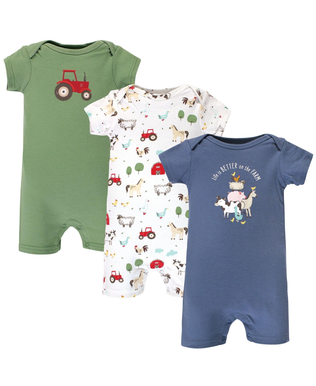 Click here for Hudson Baby Baby Boys Soft Cotton Jumpsuits - Boy... prices