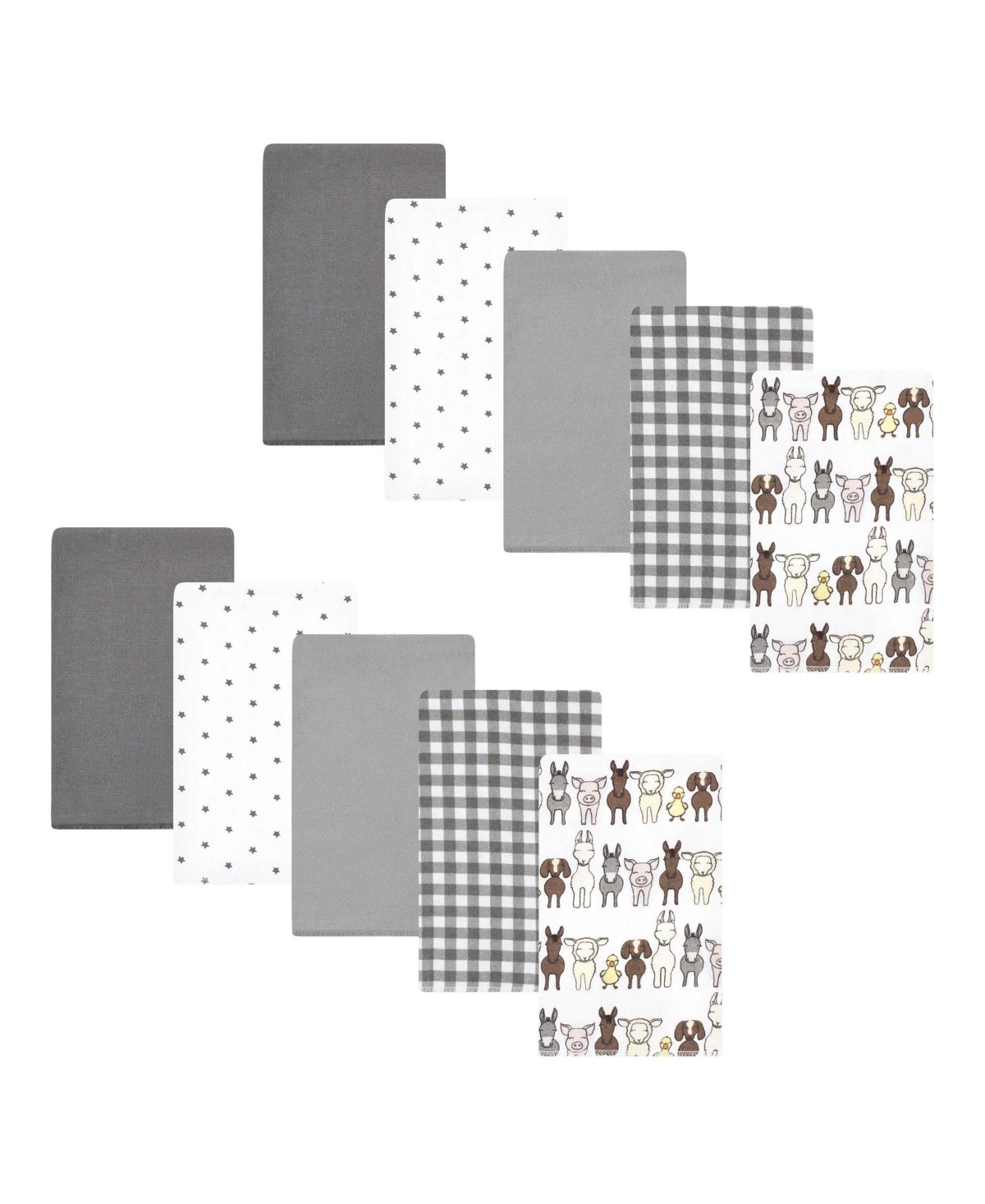 Click here for Hudson Baby Unisex Absorbent Flannel Burp Cloths 1... prices