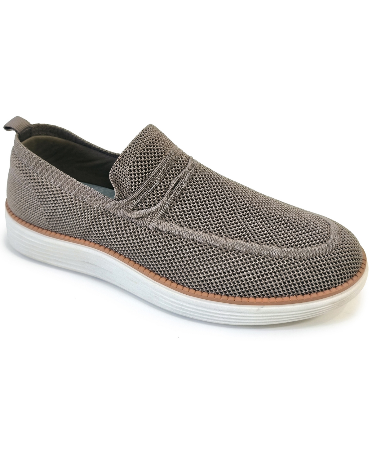 Click here for Akademiks Mens Dayton Slip-On Sneakers - Tan prices