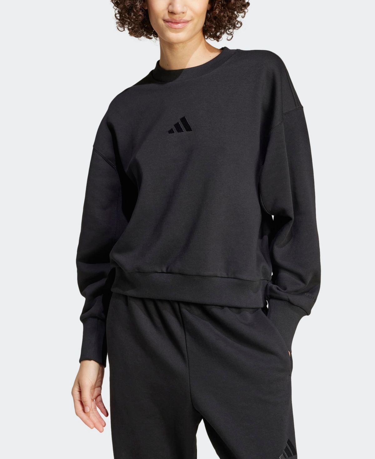 Click here for Adidas Womens All Szn Loose Fit Fleece Sweatshirt... prices