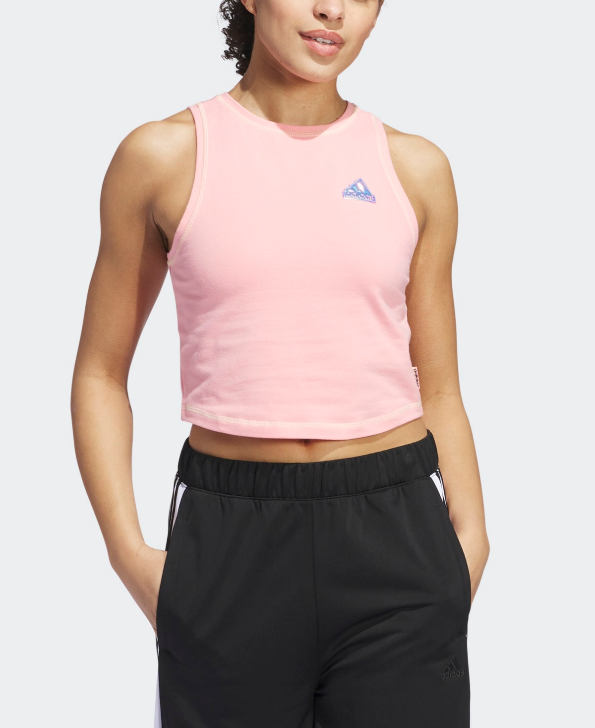 Click here for Adidas Women Sunglass Pack Cropped Tank Top - Semi... prices