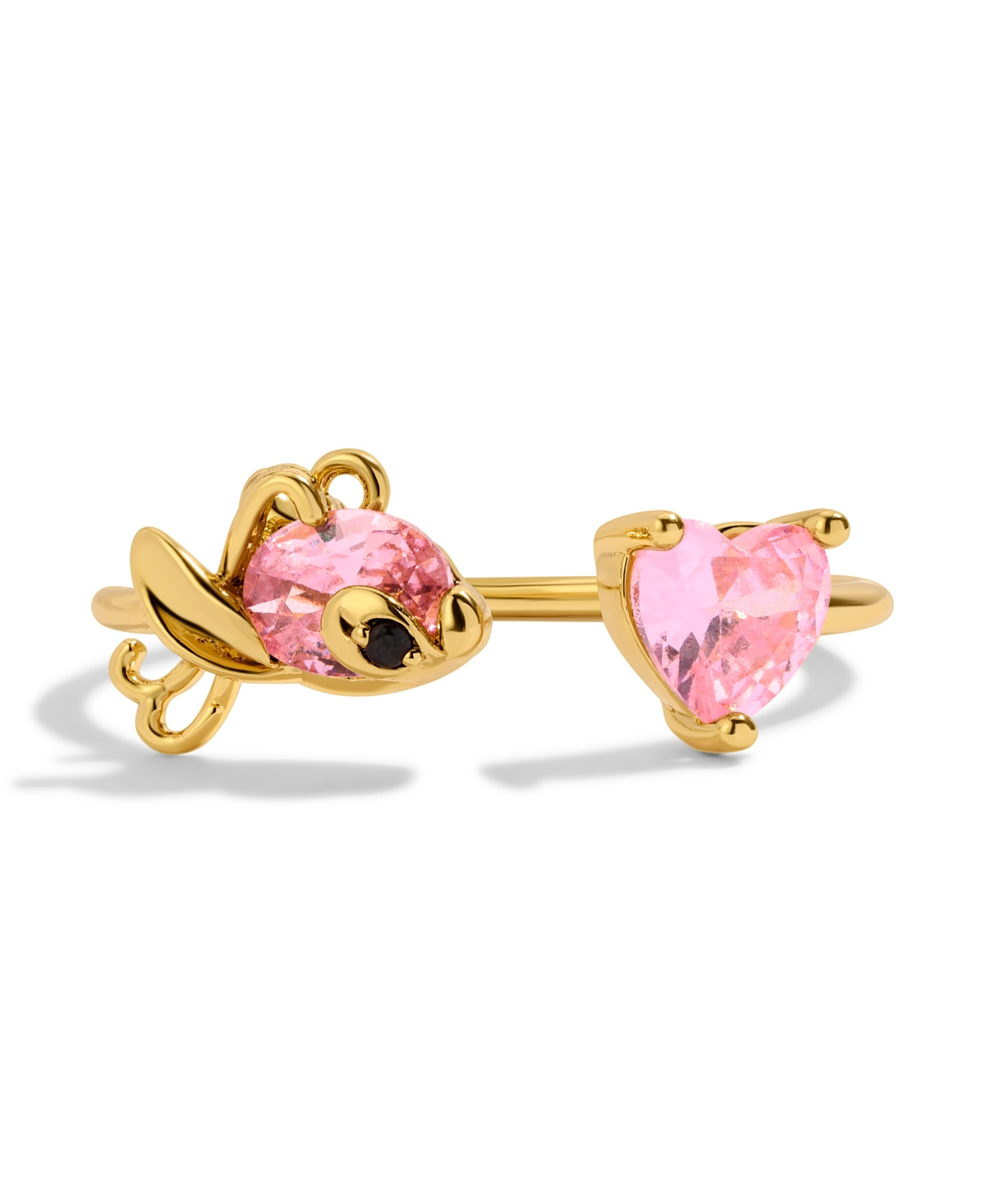 Click here for Girls Crew Disney Crystal Lilo Stitch Angel Ring -... prices