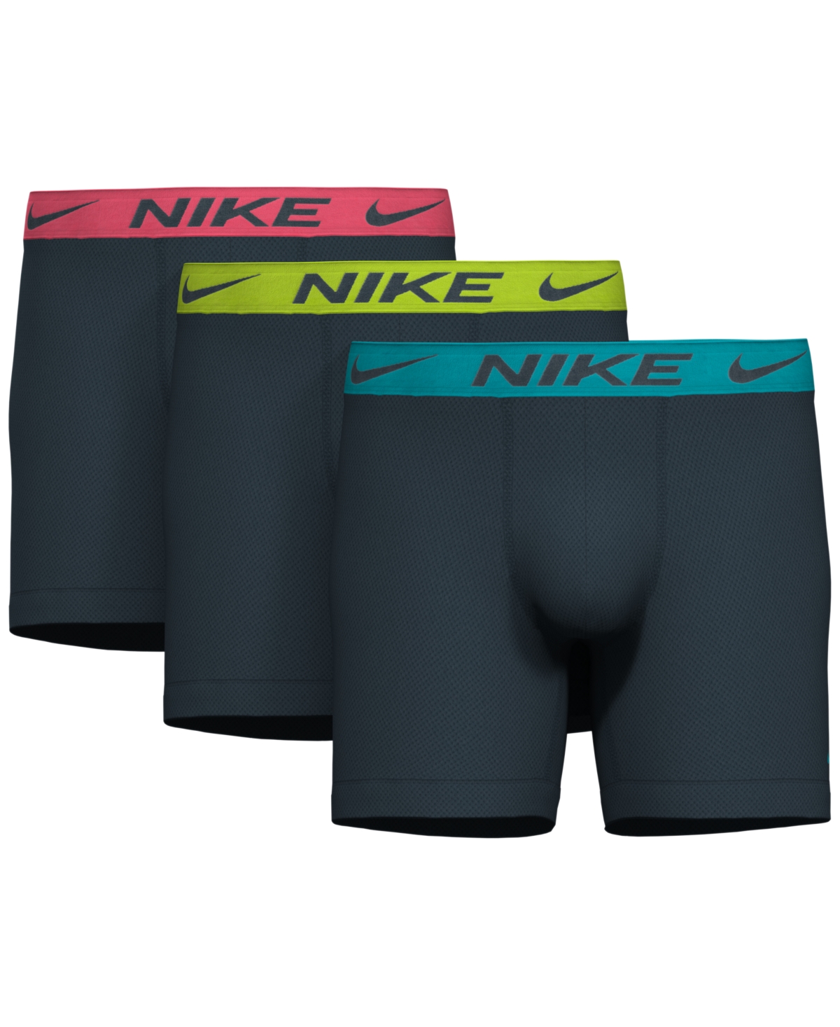 Click here for Nike Mens 3-Pack Dri-fit Boxer Briefs - Ocean prices