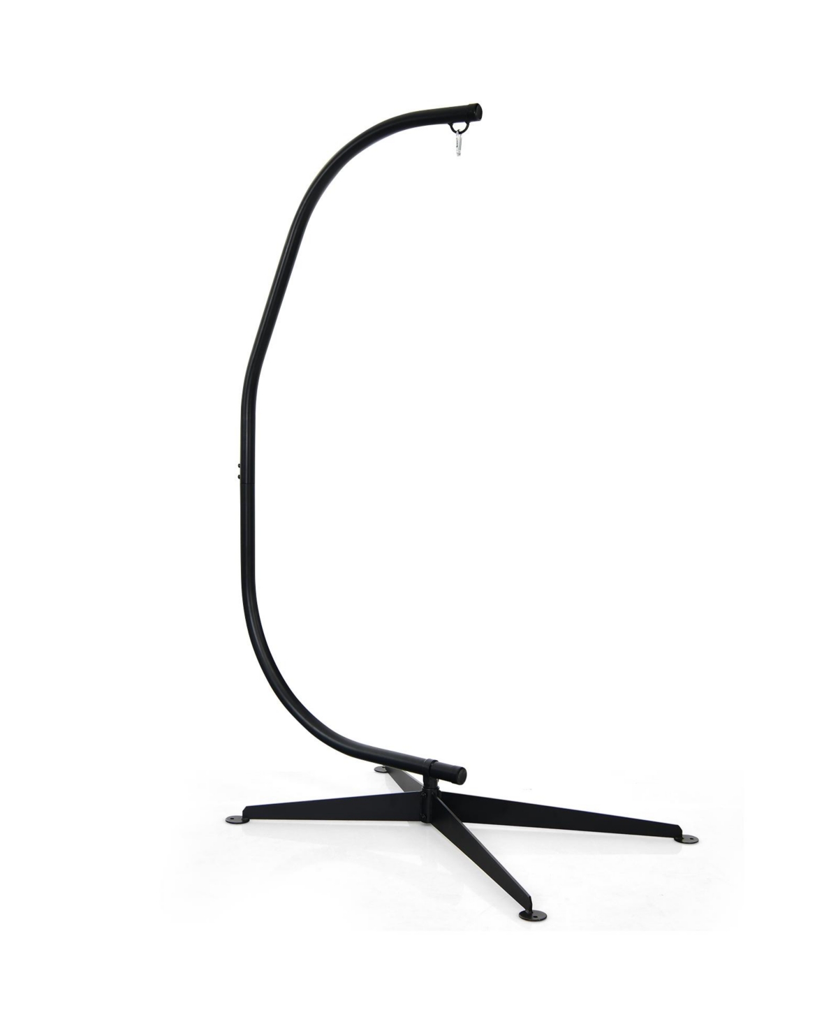 Click here for Slickblue Solid Steel C Hammock Frame Stand - Blac... prices