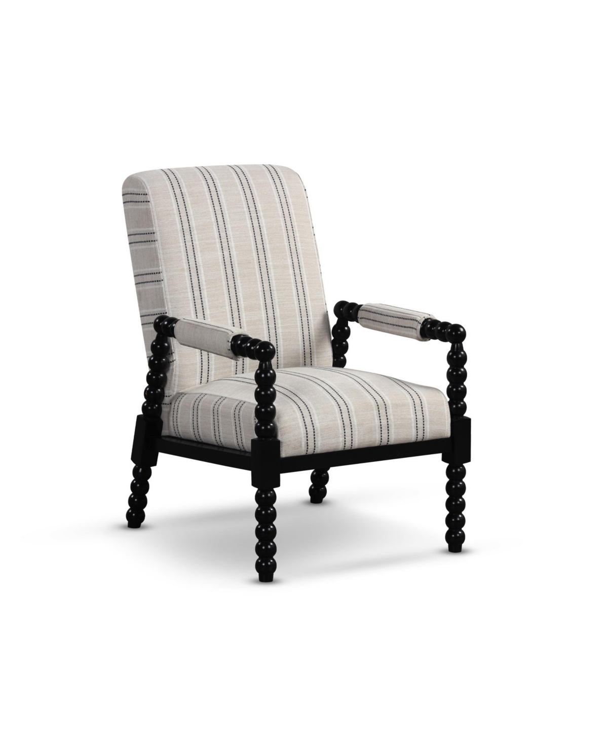 Click here for Slickblue Upholstered Accent Chair with Rubber Woo... prices