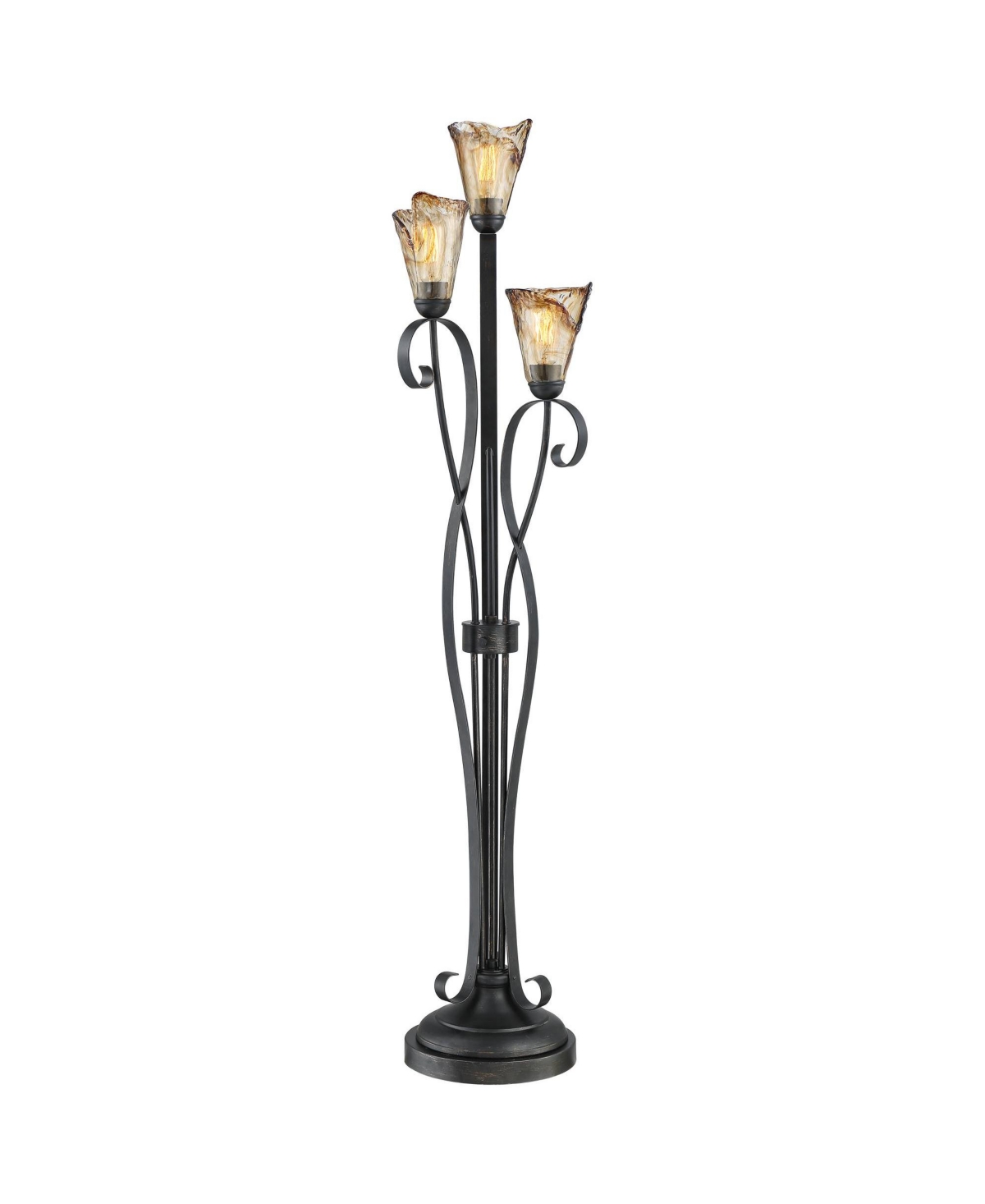 Click here for Franklin Iron Works Gardena Rustic Tree Floor Lamp... prices