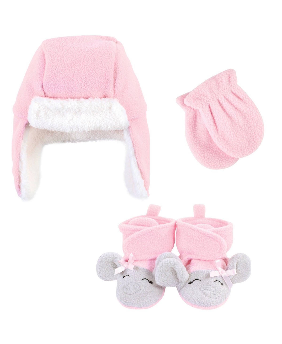 Click here for Hudson Baby Baby Girls Hudson Trapper Hat  Mitten... prices