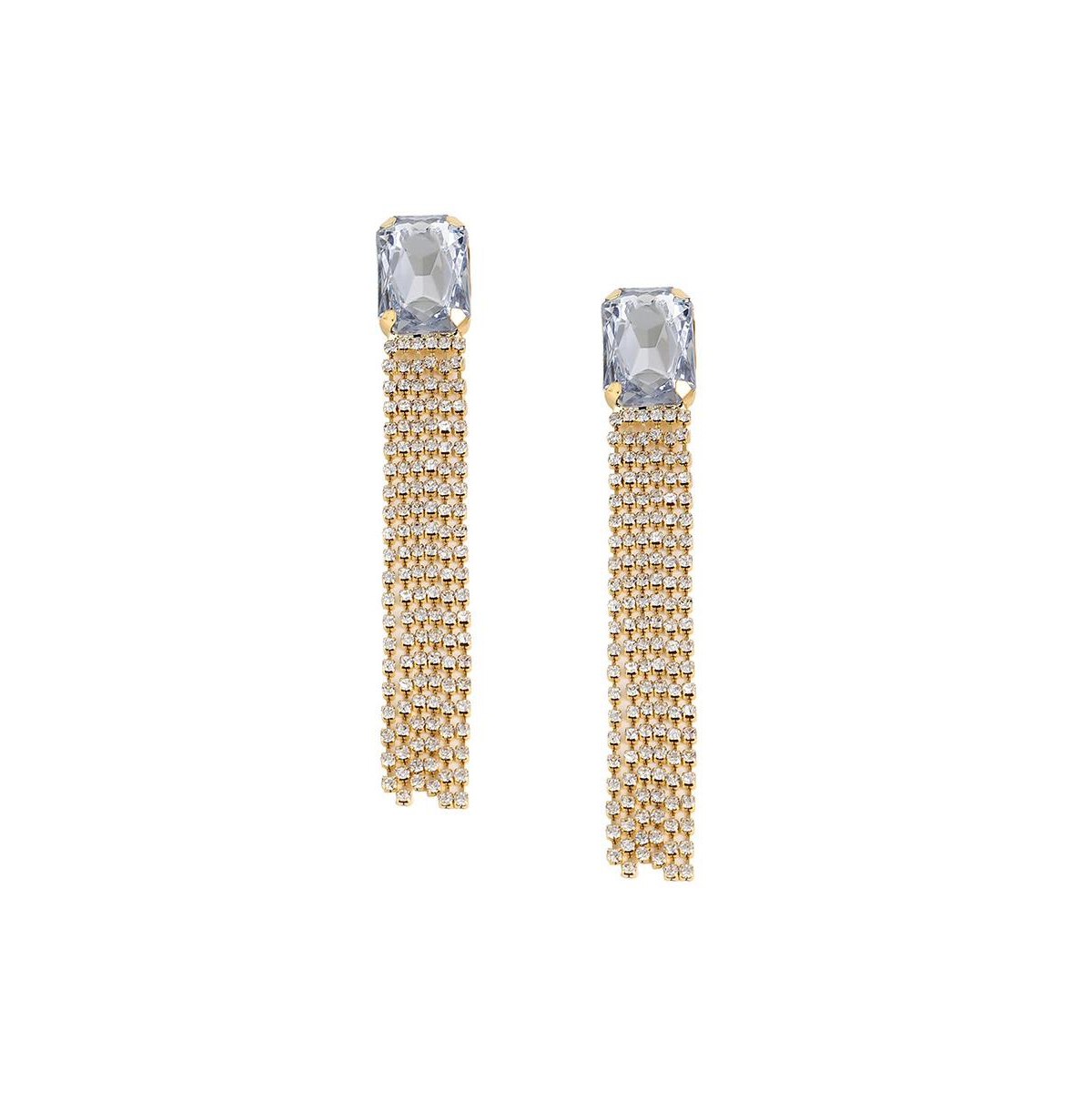 Click here for Sohi Womens Dangling Drop Earrings - Gold prices