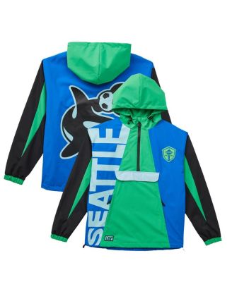Live Breathe Futbol Men's and Women's Green Seattle Sounders FC Tekker ...
