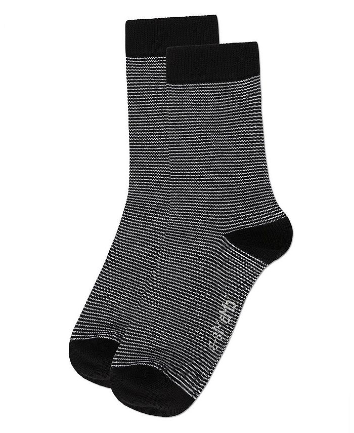 MeMoi Boys Horizontal Stripe Crew Socks - Macy's