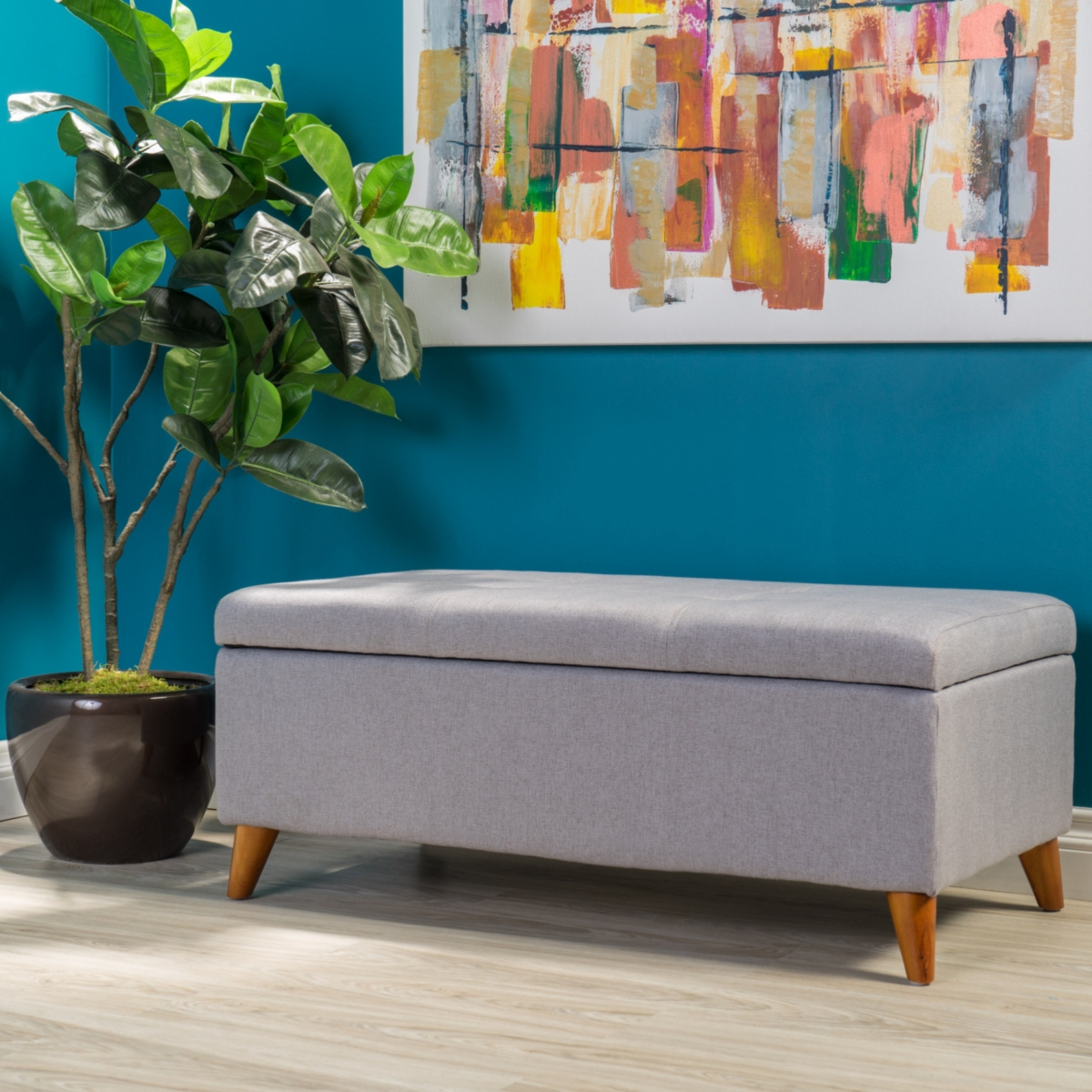 Click here for Streamdale Traditional Storage Ottoman Bench For H... prices